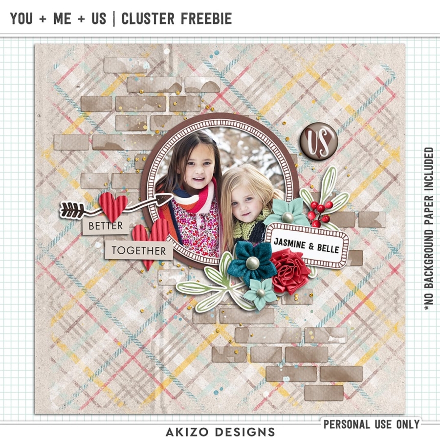 New – You + Me = Us | Collection | Akizo Designs | DS